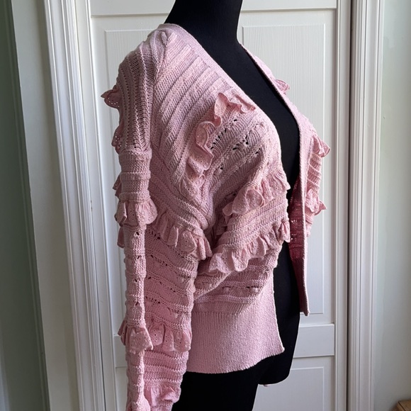 Zara | Sweaters | Textured Weave Knit Cardigan | Poshmark